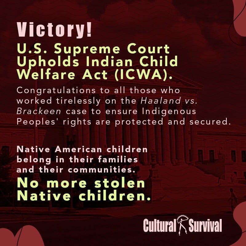 A Victory for Native Children and Their Families: U.S. Supreme Court ...